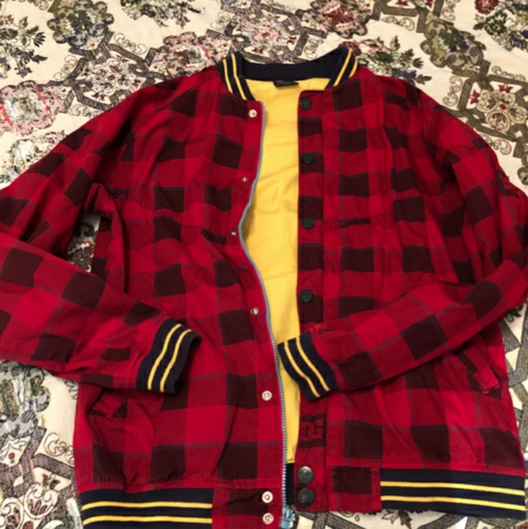 DC | Jackets & Coats | Vintage Dc Shoe Co Varsityletterman Jacket ...